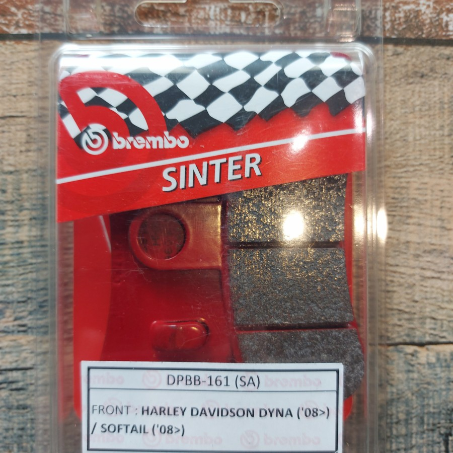 Jual Brembo brake pad harley davidson dyna softail 08 up (DPBB-161-SA ...