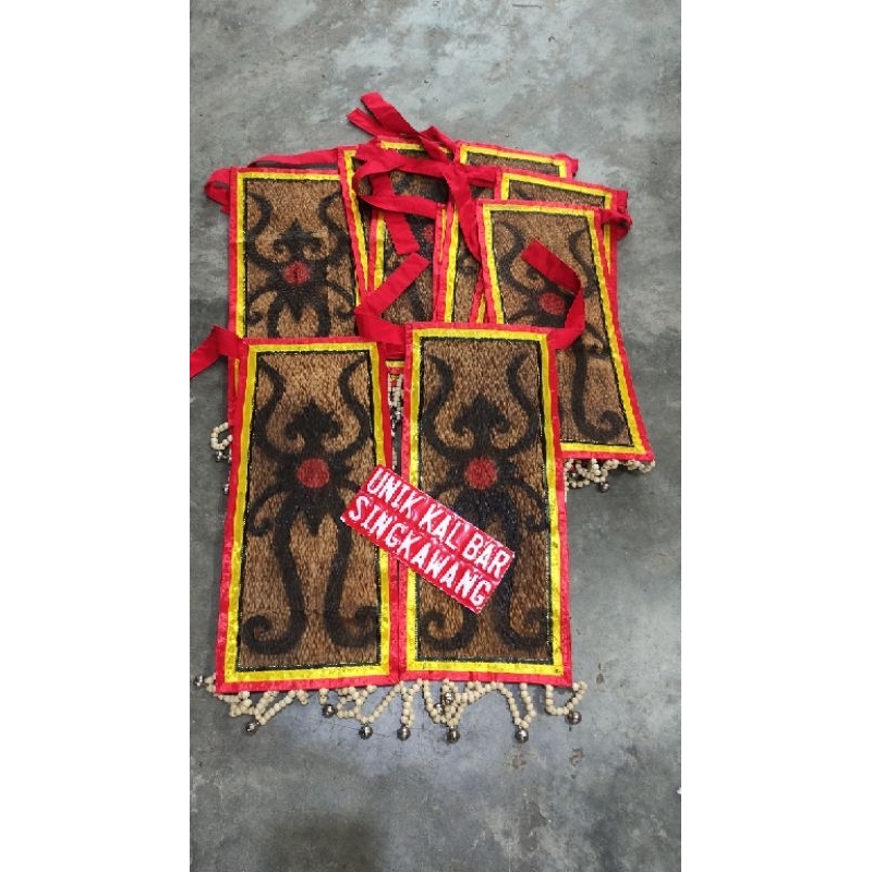 Jual CAWAT KAPUAK / CAWAT KULIT TARAP CAWAT BAJU ADAT DAYAK KALIMANTAN ...