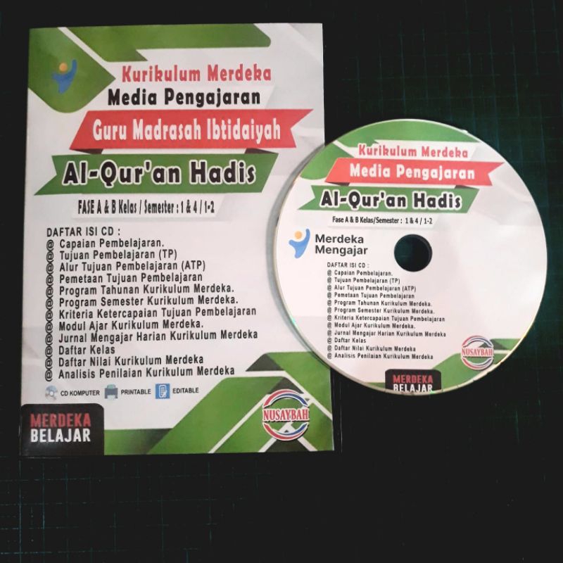 Jual MODUL AJAR MI AL QURAN HADIS KELAS 1 DAN 4 KURIKULUM MERDEKA | Shopee Indonesia