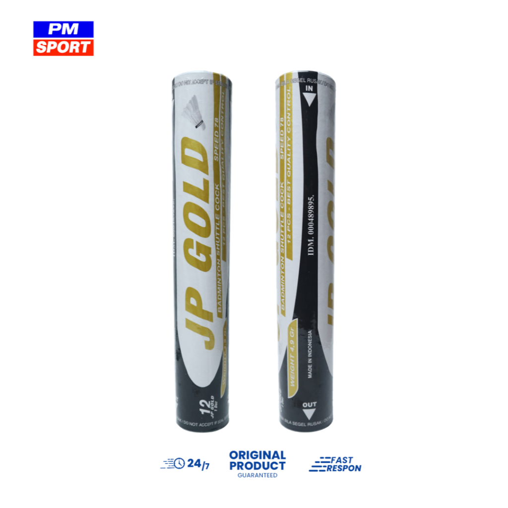 Jual SHUTTLECOCK KOK COCK BADMINTON / BULUTANGKIS JP GOLD | Shopee ...