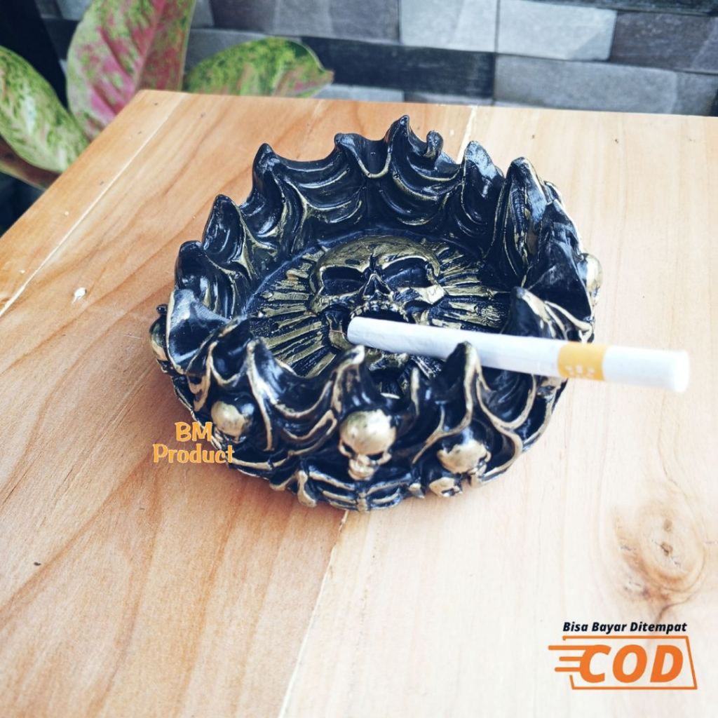 Jual Asbak Murah Asbak Aesthetic Skull Asthray Unik Asbak Tengkorak 1 ...