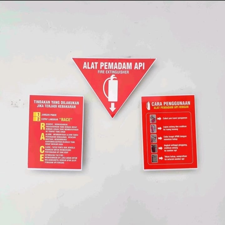 Jual Segitiga APAR, Akrilik Tanda APAR, Pemadam Api Ringan | Shopee ...