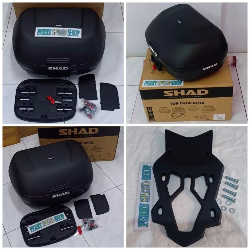 Jual Paketan Box shad sh42 Plus Bracket Breket box Pcx 160 Pcx 150 ...