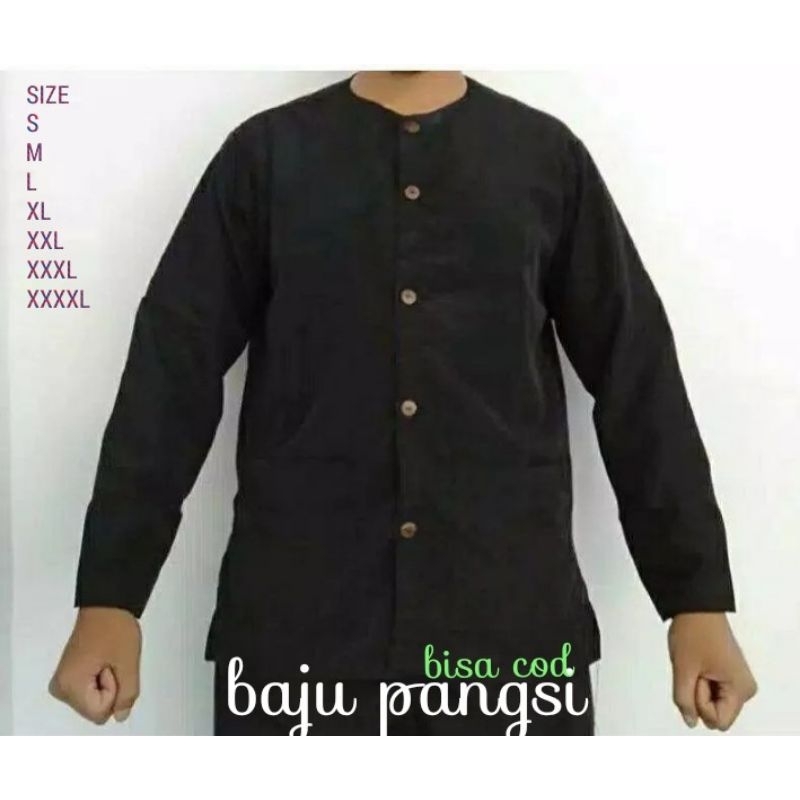 Jual BAJU PANGSI DEWASA M L XL XXL XXXL XXXXL/JUMBO+ ANAK | Shopee ...