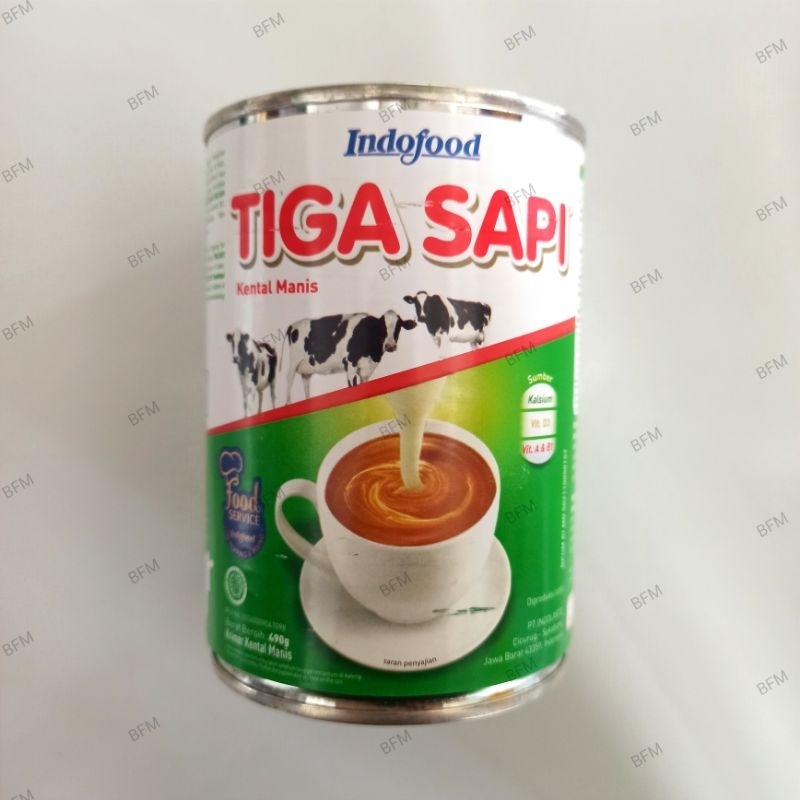 Jual Indofood Tiga Sapi 490 Gr Kaleng / Susu Kental Manis | Shopee ...
