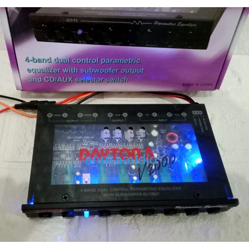 Jual Parametrik pre amp DAYTONA F3 Citi audio F3 BLUETOOTH V2000 ...