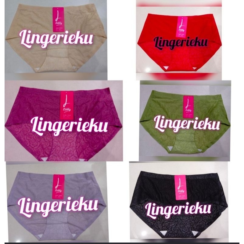 Jual Lydyly 8022 CD Celana Dalam Seamless Wanita Transparan Bunga Tanpa Jahitan | Shopee Indonesia
