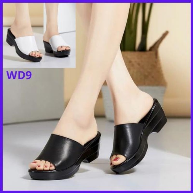 Jual Sandal Wanita Model wedges simpel elegan dan menarik (WD9 ...