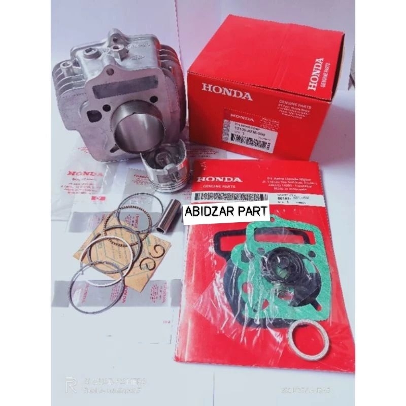 Jual BLOK SEHER KFM KOMPLIT SET PISTON HONDA SUPRA FIT NEW/LEGENDA/REVO FIT 100cc KODE KFM ...