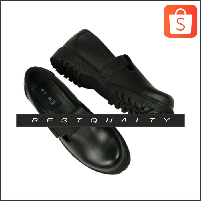 Jual SEPATU SAFETY WANITA VELCRO HITAM 36-40 / SEPATU KERJA PABRIK ...