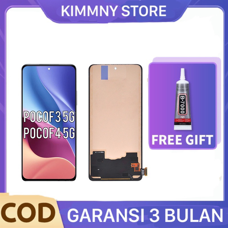 Jual LCD TOUCHSCREEN FULLSET XIAOMI POCOPHONE POCO F3 / F4 / F3 5G / F4 5G BERGARANSI | Shopee ...