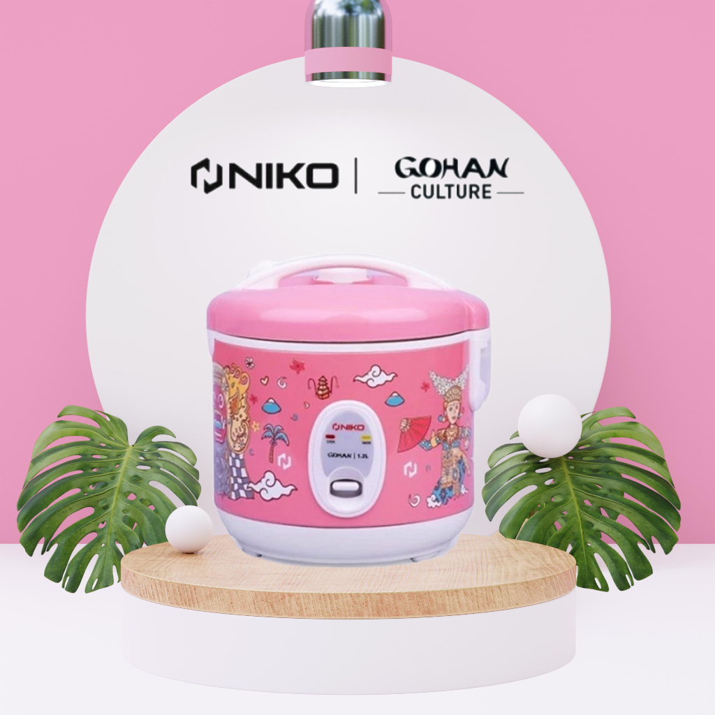 Jual Rice Cooker - Mejikom - Niko GOHAN CULTURE 1,2 Liter | Shopee ...