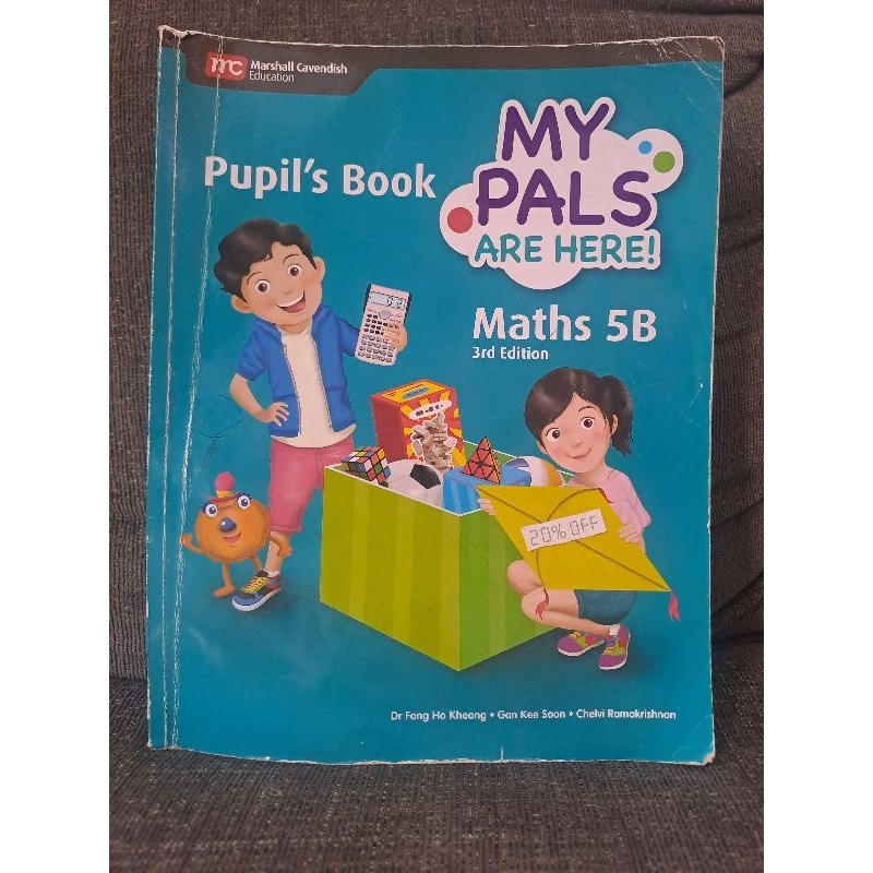 Jual Buku My Pals Are Here Maths 5A Maths 5B Pupil's Book Marshall ...