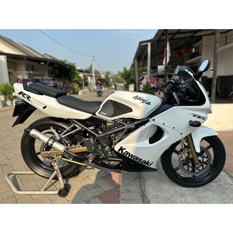 Jual kawasaki ninja rr 2012 albino istimewa | Shopee Indonesia
