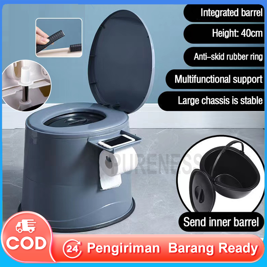 Jual WC Duduk Portable Mobile Toilet Closet Jongkok Kursi Toilet Duduk ...