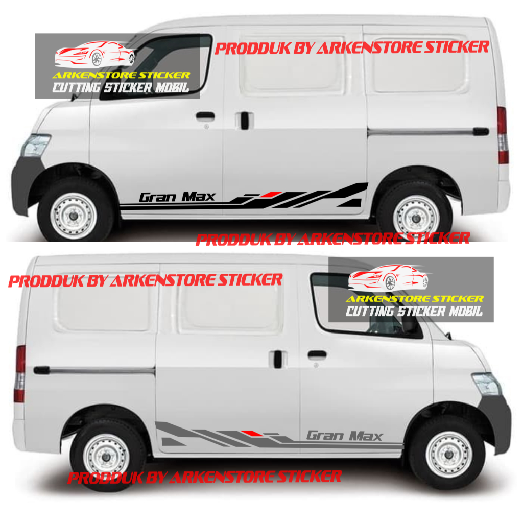 Jual STICKER MOBIL GRANMAX CUTTING STICKER MOBIL DAIHATSU GRAN MAX MINI ...