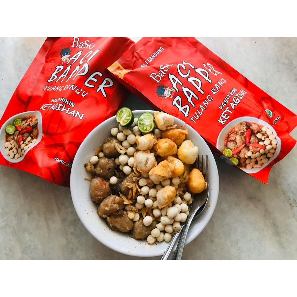 Jual (READY STOCK) BASO ACI BAPPER TULANG RANGU ORIGINAL BAKSO BAPER ...