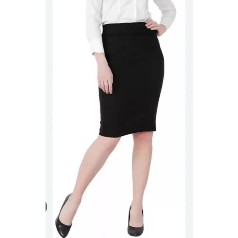 Jual Rok Hitam Model Pencil Rok Kerja Kuliah Sidang Kantor | Shopee ...