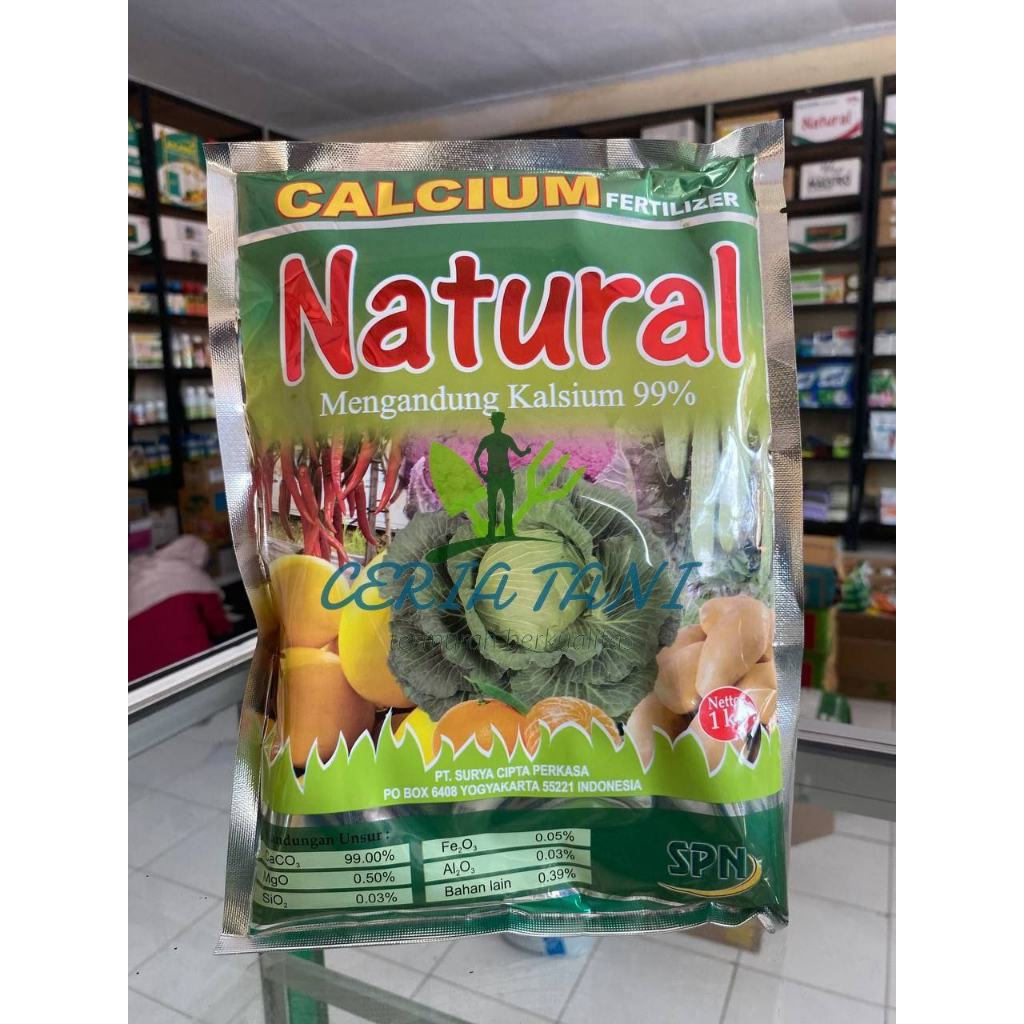 Jual CALCIUM NATURAL 1 KG buat segala tanaman. | Shopee Indonesia