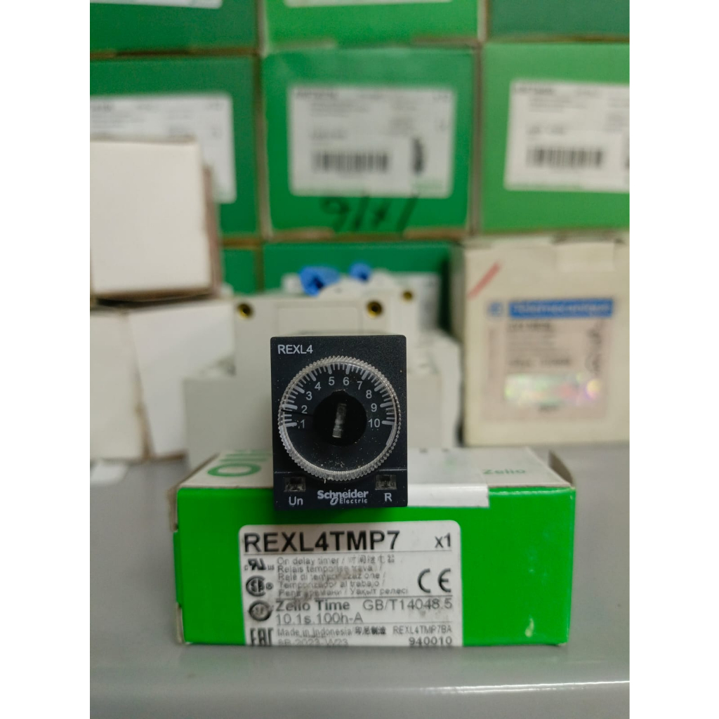 Jual ZELIO TIME/TIMER SCHNEIDER REXL4TMP7 TIPE ON DELAY RETING 3AMPER ...