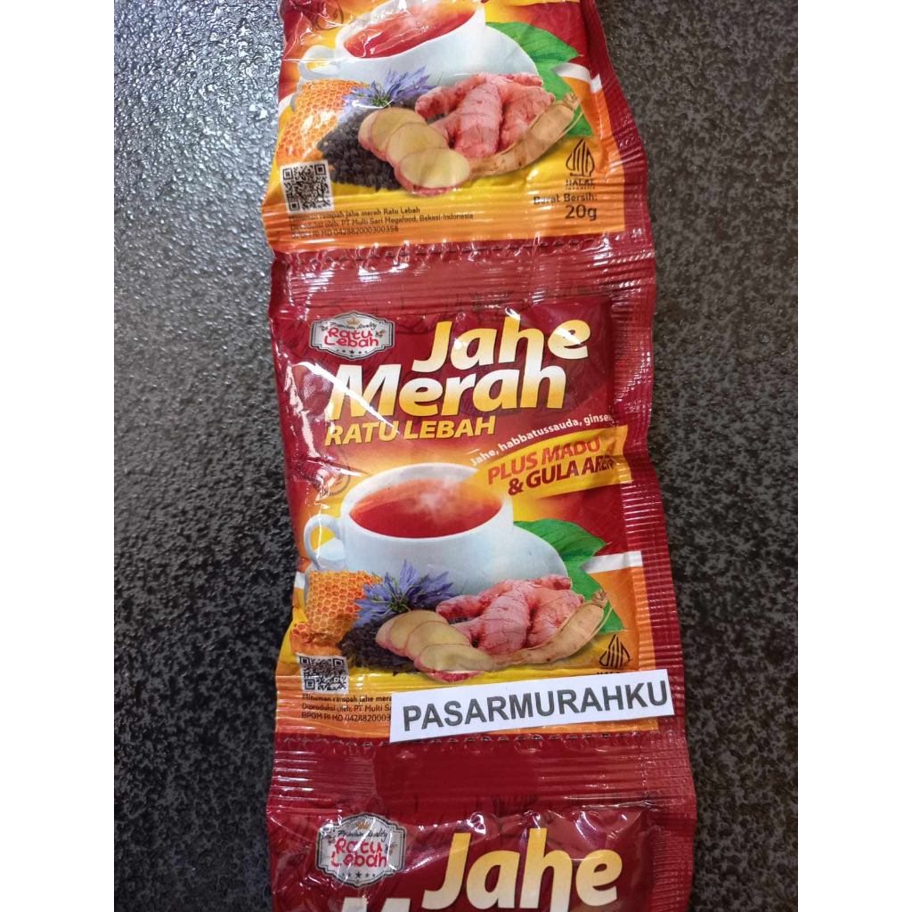 Jual 1 RENCENG JAHE MERAH RATU LEBAH SUPER PLUS MADU DAN GULA MERAH ... Jual 1 RENCENG JAHE MERAH RATU LEBAH SUPER PLUS MADU DAN GULA MERAH ...