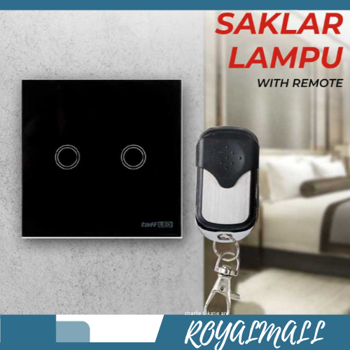 Jual Saklar Lampu Luxury Touch LED with Remote / Saklar Sakelar Sakalar ...