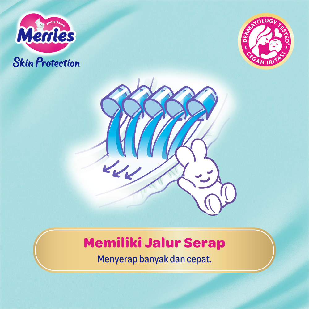 Jual Merries Skin Protection Popok bayi Celana M 50 - Perlengkapan Bayi ...