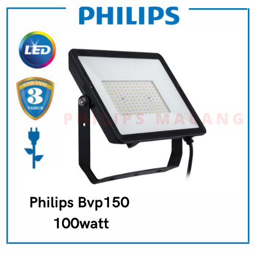 Jual PHILIPS LED Flood Light Sorot BVP150 LED90 PSU 100W-PUTIH SWB G2 GM 220-240V | Shopee Indonesia