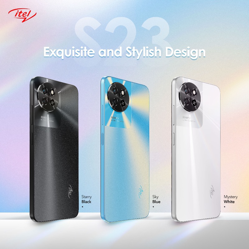 Jual itel S23 RAM 8GB ROM 128GB 6,6 HD 90Hz 5000mAh Android 12 itel OS ...