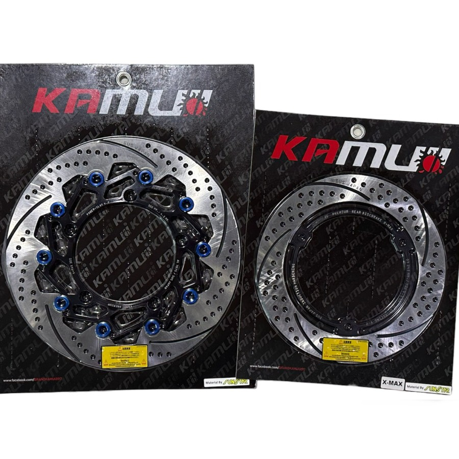 Jual Disc Cakram Piringan Xmax KAMUI Depan Belakang Original Thailand ...