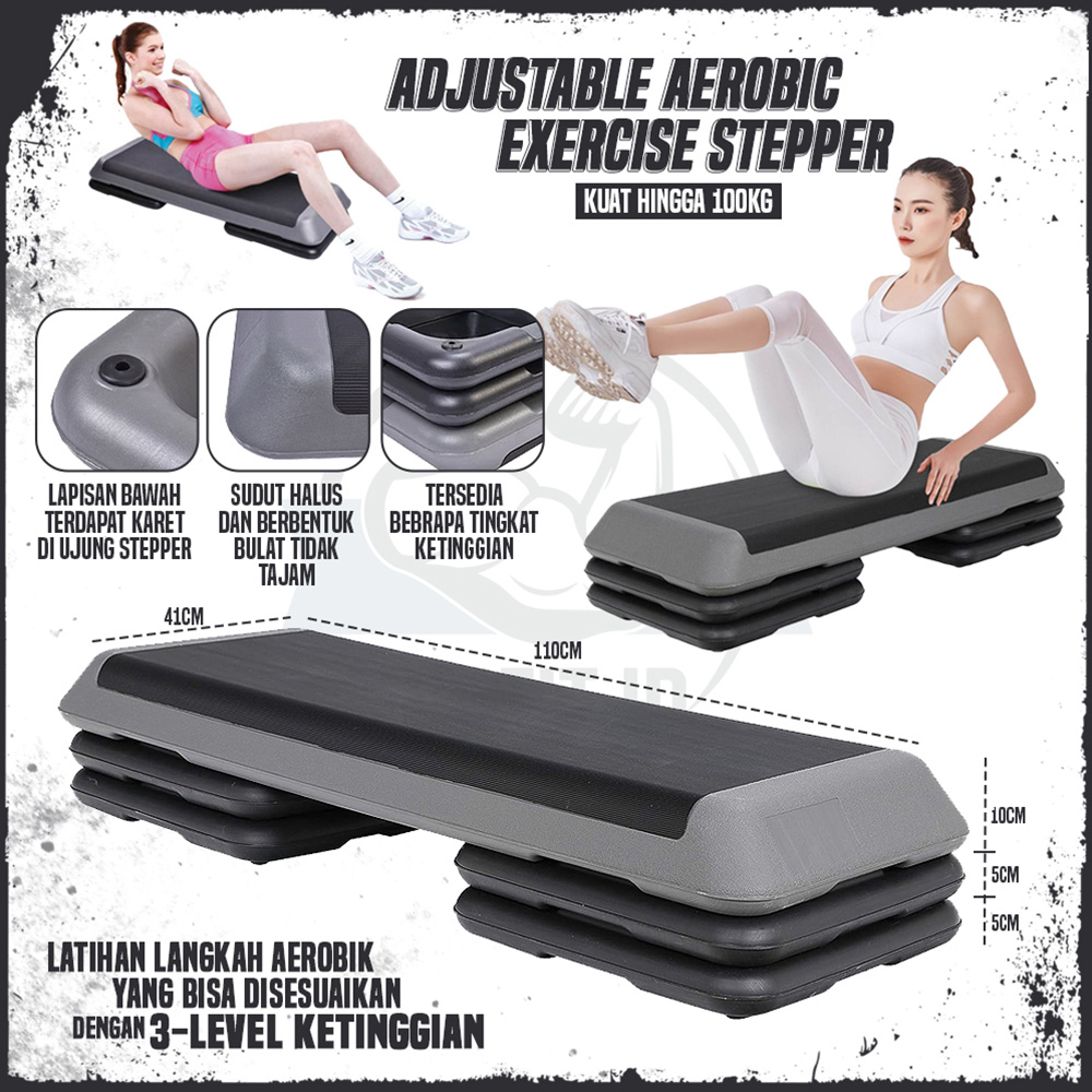 Jual Isofit.id Aerobic Exercise Stepper / Papan Step Aerobik hingga 3 ...