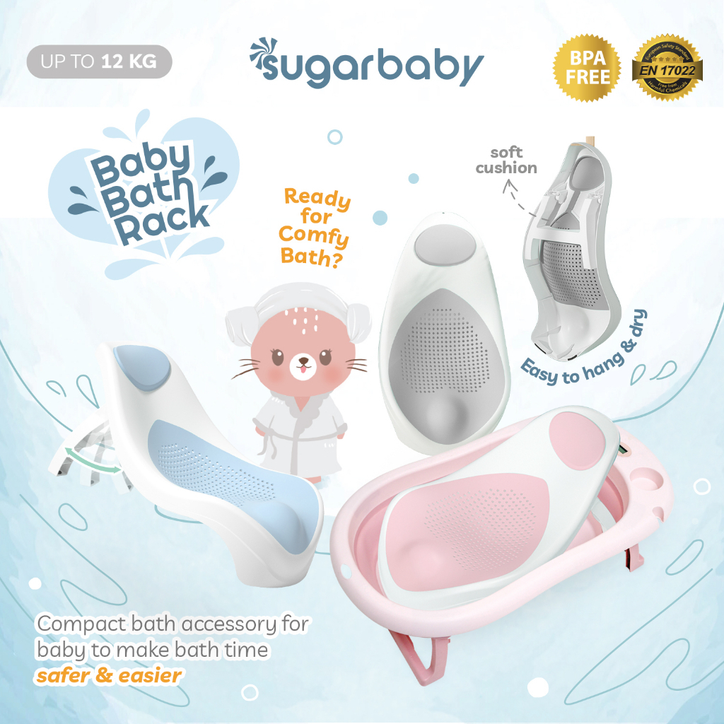 Jual Sugar Baby Bath Rack/ Alas Mandi Bayi / Baby Bather / Alas Bak ...