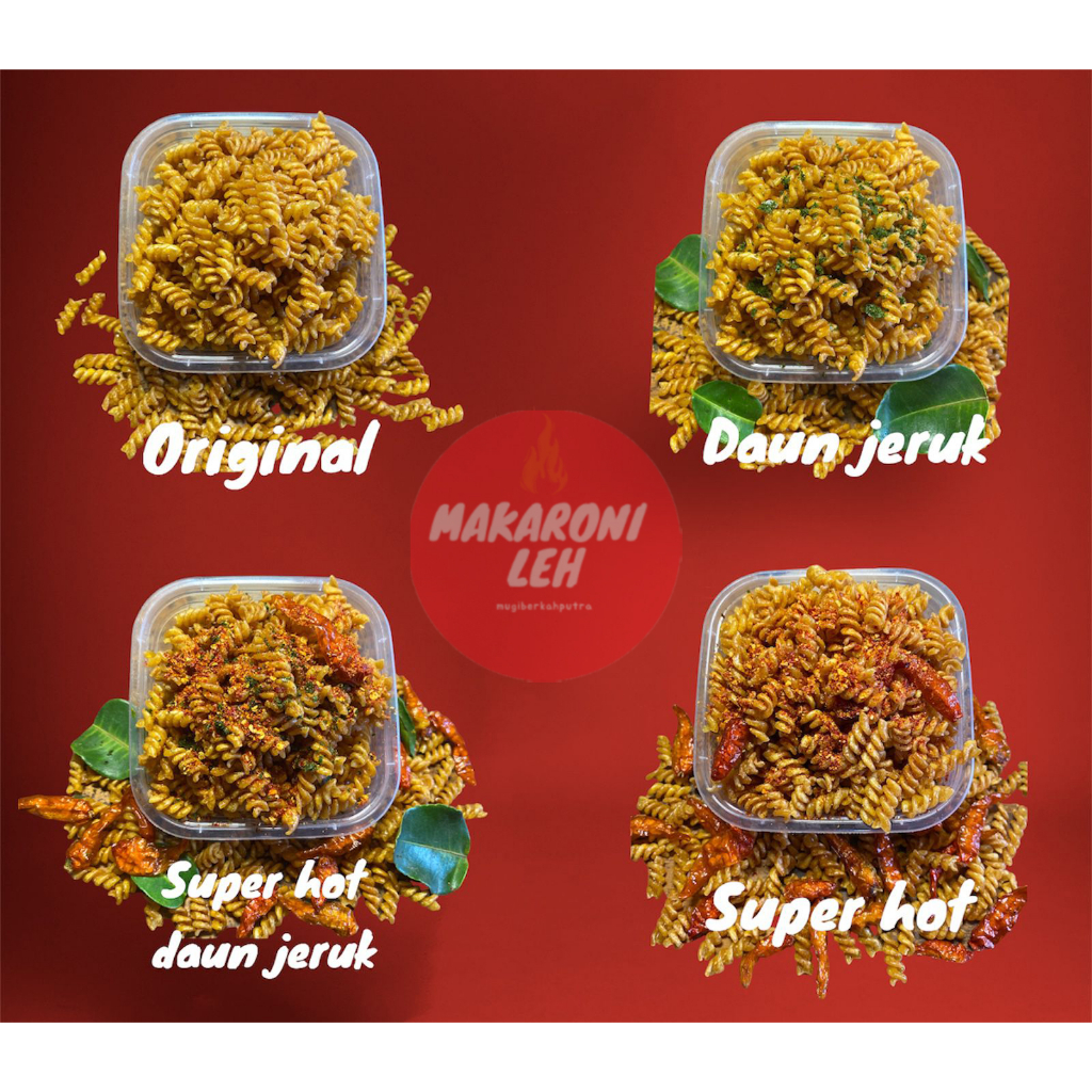 Jual MAKARONI SPIRAL KEMASAN BOX MAKARONILEH 1000gram / 1Kg | Shopee ...