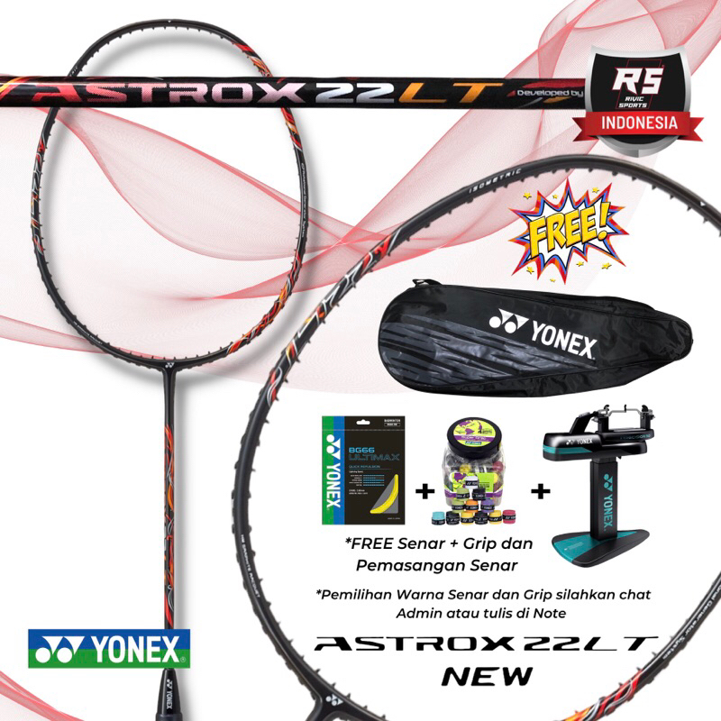Jual YONEX ASTROX 22 LT RAKET BADMINTON ORIGINAL 100% | Shopee Indonesia