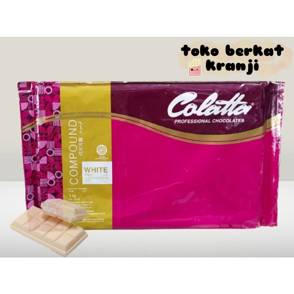 Jual Colatta white compound 5kg (Sebelum dipacking sudah kami cek ...