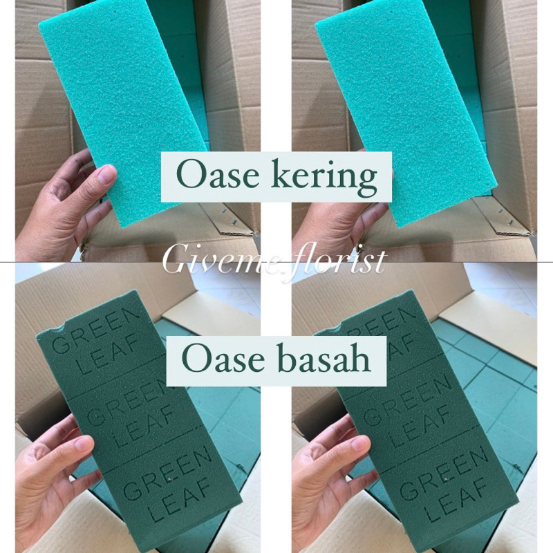 Jual foam/busa ijo/oase kering /busa bunga / gabus bunga | Shopee Indonesia