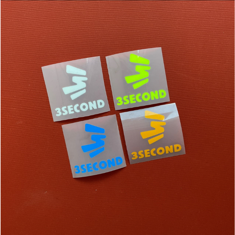 Jual Logo 3Second Embos 3 Second 5CM Emblem 3Second Sablon 3 Second ...