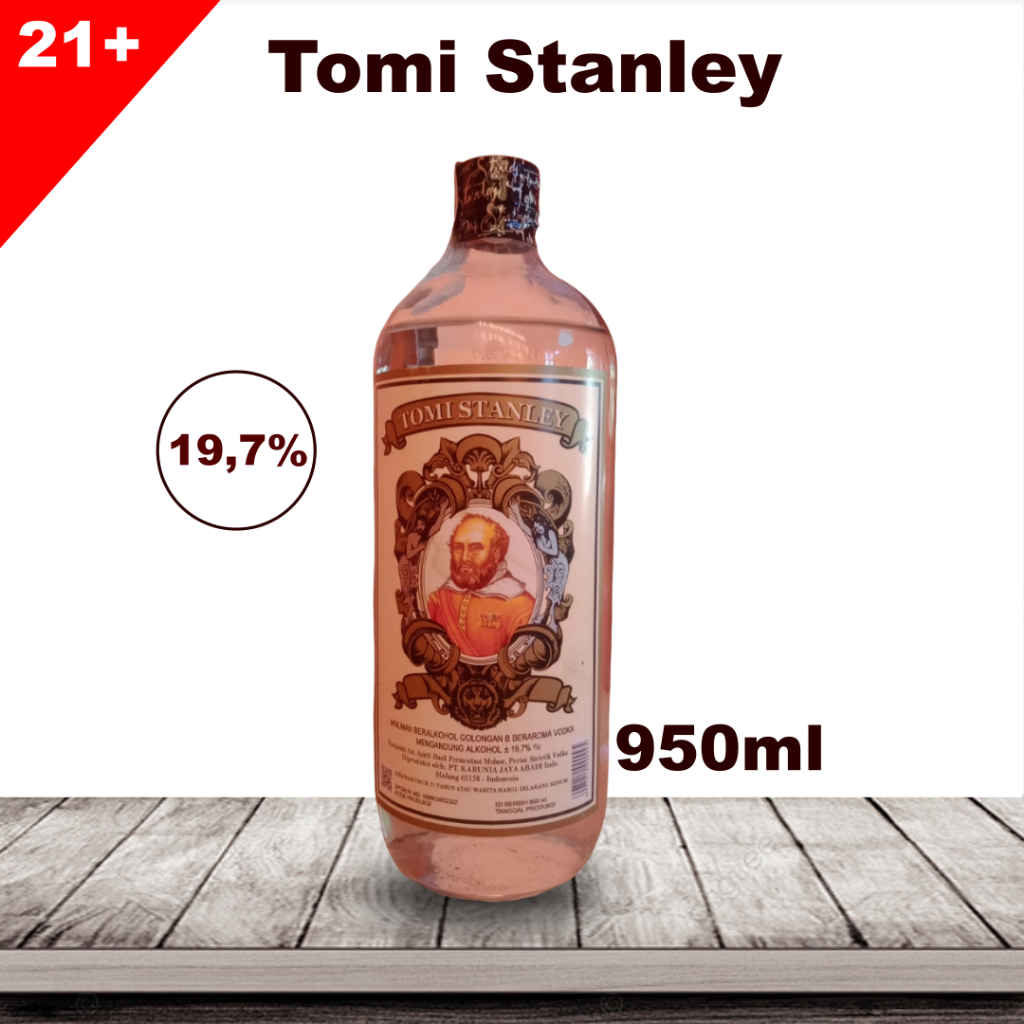 Jual Minuman JAMU SUPLEMEN BERSODA Tomi Stanley 950ml | Shopee Indonesia