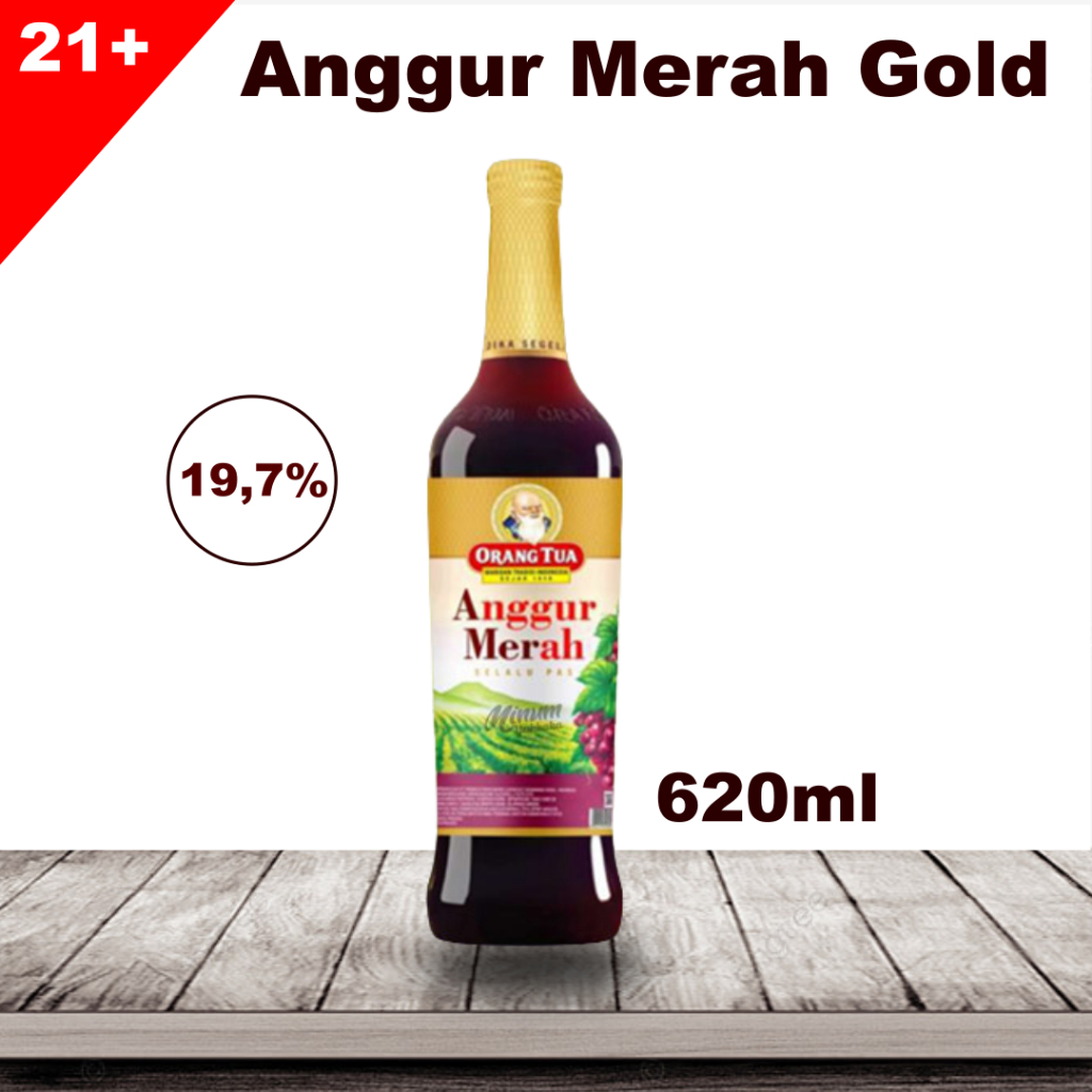 Jual Minuman OT Anggur Merah Gold 620ml | Shopee Indonesia