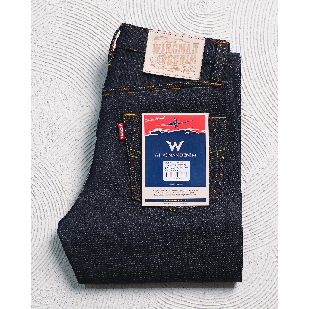 Jual WINGMAN DENIM - SUPERIOR INDIGO | Shopee Indonesia