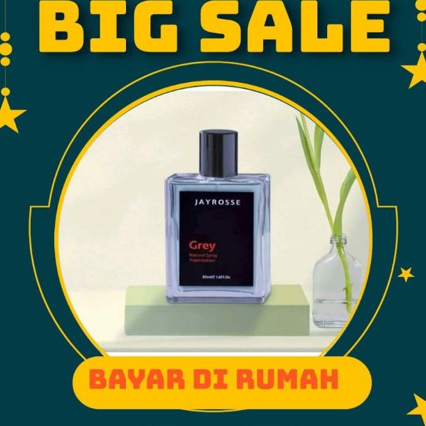 Jual Parfum Jayrosse Grey Parfume pria dan parfum wanita tahan lama 24 ...