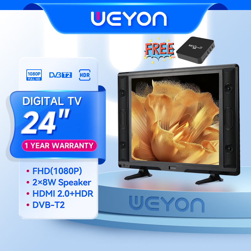 Jual WEYON TV Smart TV LED 24 inch FHD Ready Smart TV Televisi LED With ...