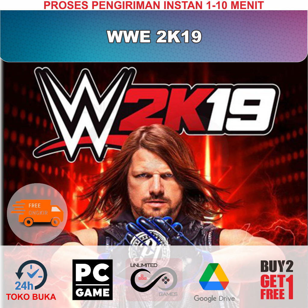 Jual WWE 2K19 | PC GAMES | LAPTOP GAMES | TERMURAH | Shopee Indonesia