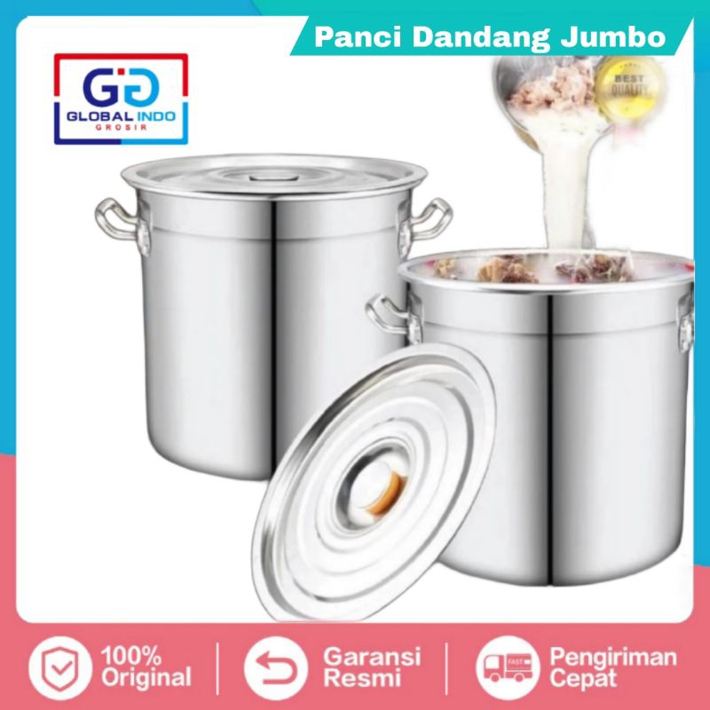 Jual Panci Dandang Jumbo Stainless Panci Mie Ayam Bakso Stainless ...