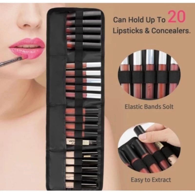 Jual 20 Slots Tas Lipstik/tas tempat lipstick/tempat tester parfum/tas ...