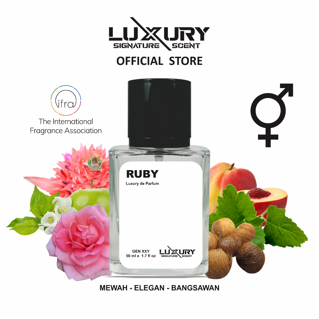 Jual Lokal Brand Parfum RUBY - LUXURY SIGNATURE SCENT | Parfum Pria ...
