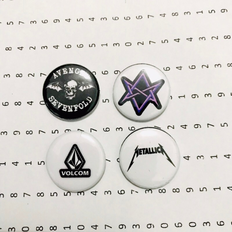 Jual Pin Mini Musik Metal Luar Negeri | Shopee Indonesia