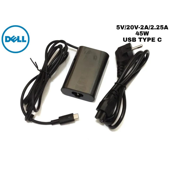 Jual Adaptor Charger Original Dell Latitude 5290 5490 5590 7275 45W USB ...