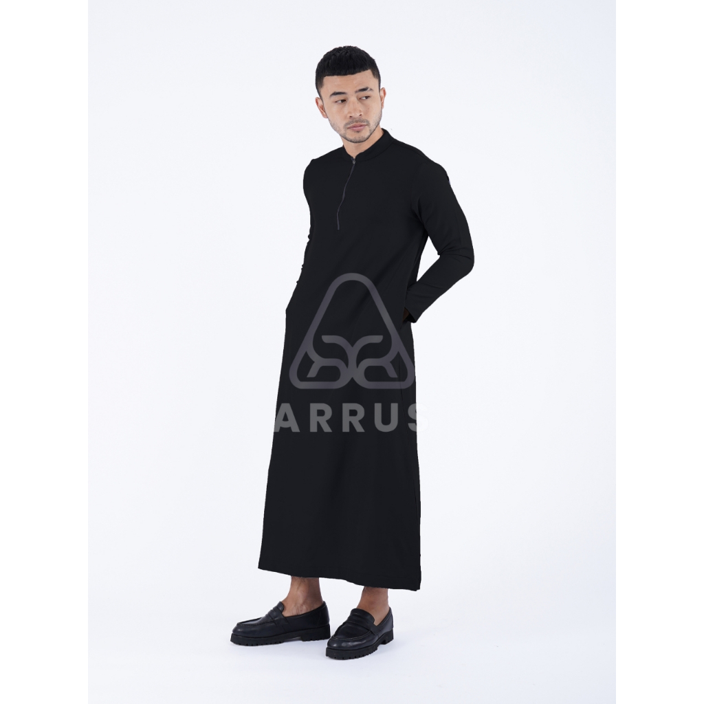 Jual Jubah Pria Gamis Pria Model Ashraf Jubah Lengan Panjang Muslim ...