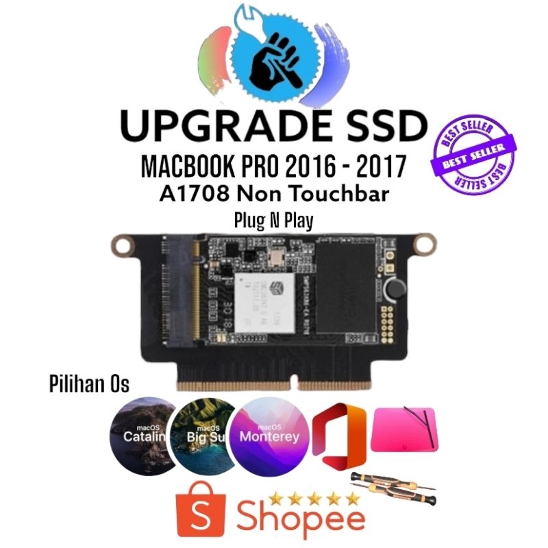 Jual SSD Macbook Pro 2016 - 2017 Non Touchbar | Include Os dan Aplikasi ...